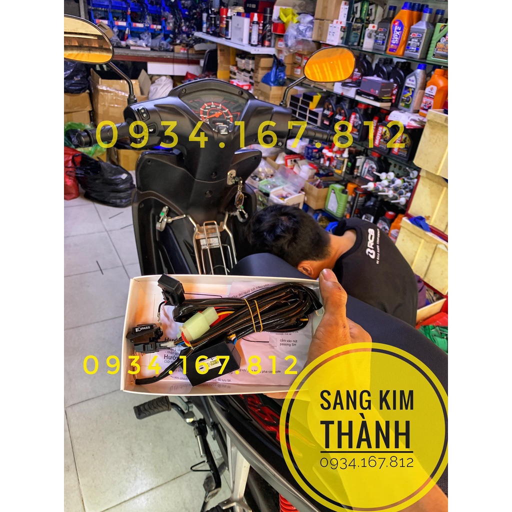 Mạch Auto Passing Tắt Đèn WAVE RSX Và Trợ Sáng L4X, BI CẦU MINI ...