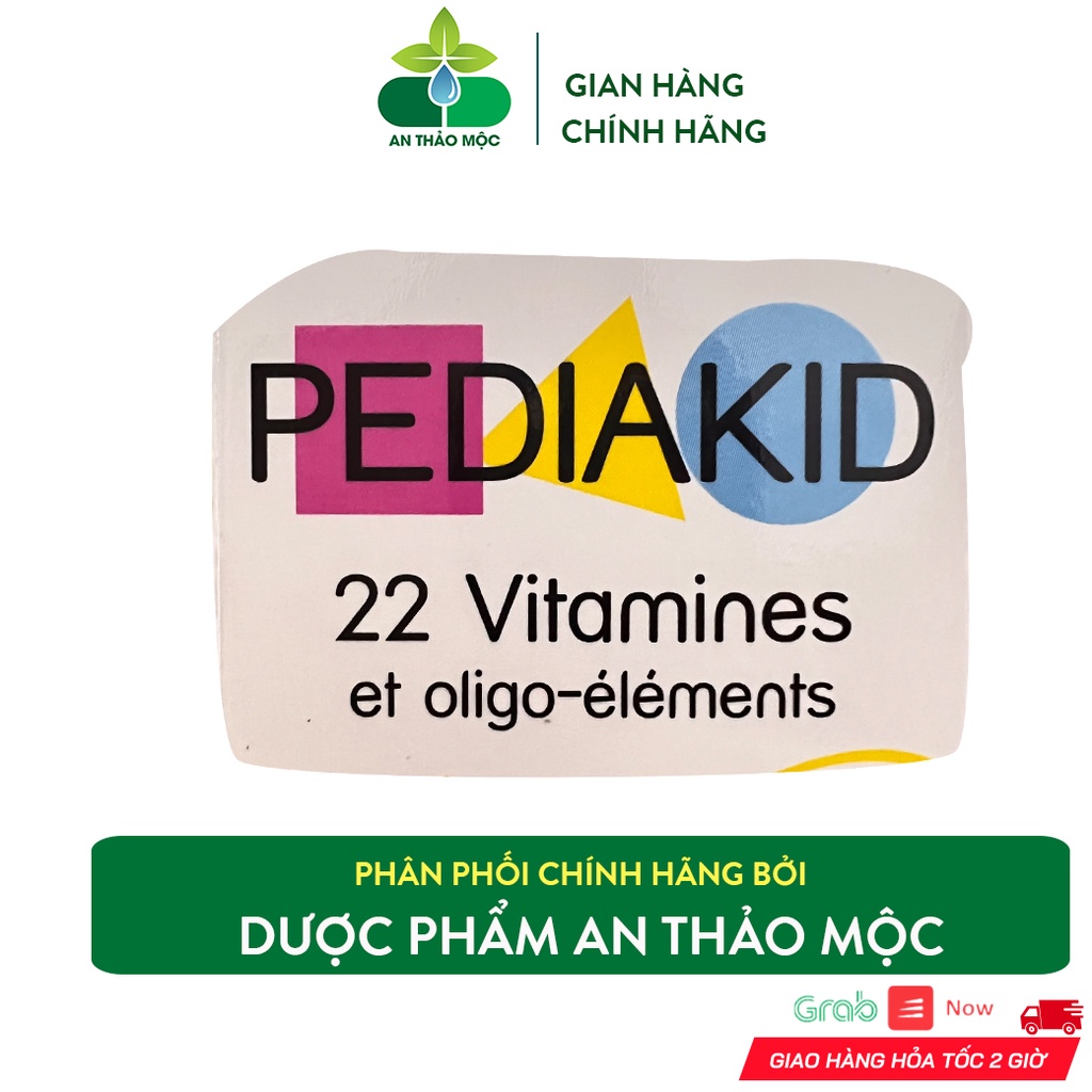 Bổ Sung Vitamin Khoáng Chất PEDIAKID 22 Vitamines Giúp Bé Tăng Cường ...