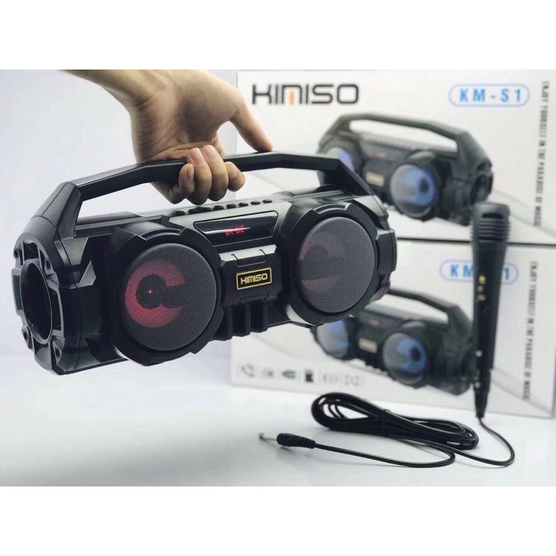 Loa Bluetooth Kimiso KM-S1 Hát Karaoke | Shopee Việt Nam