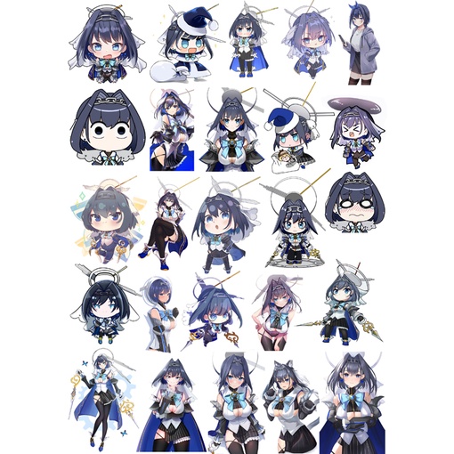 Sticker hình dán vtuber hololive Ouro Kronii | Shopee Việt Nam