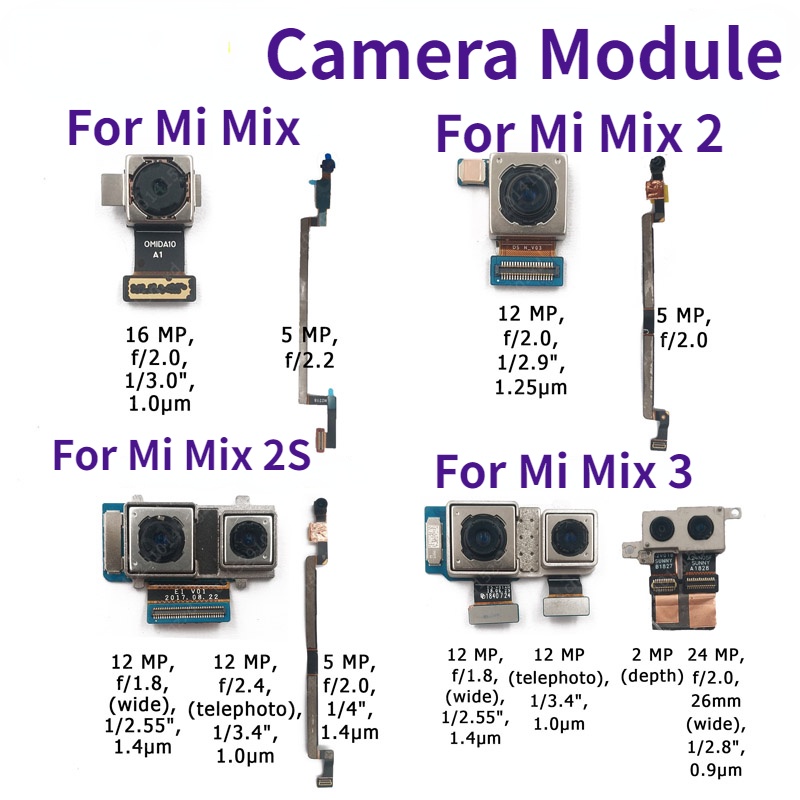Camera Trước Và Sau Thay Thế Chuyên Dụng Cho Xiaomi Mi Mix 2 2s 3 Mix2 Mix2s Mix3 | Shopee Việt Nam