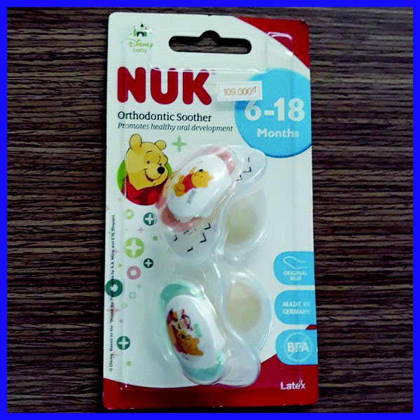 Ty giả (ti ngậm) Nuk (1 cặp) | Shopee Việt Nam