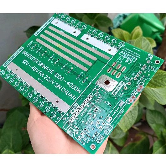 mạch trắng (PCB) bo inverter sóng sin 20fet chạy bo EGS002 | Shopee ...