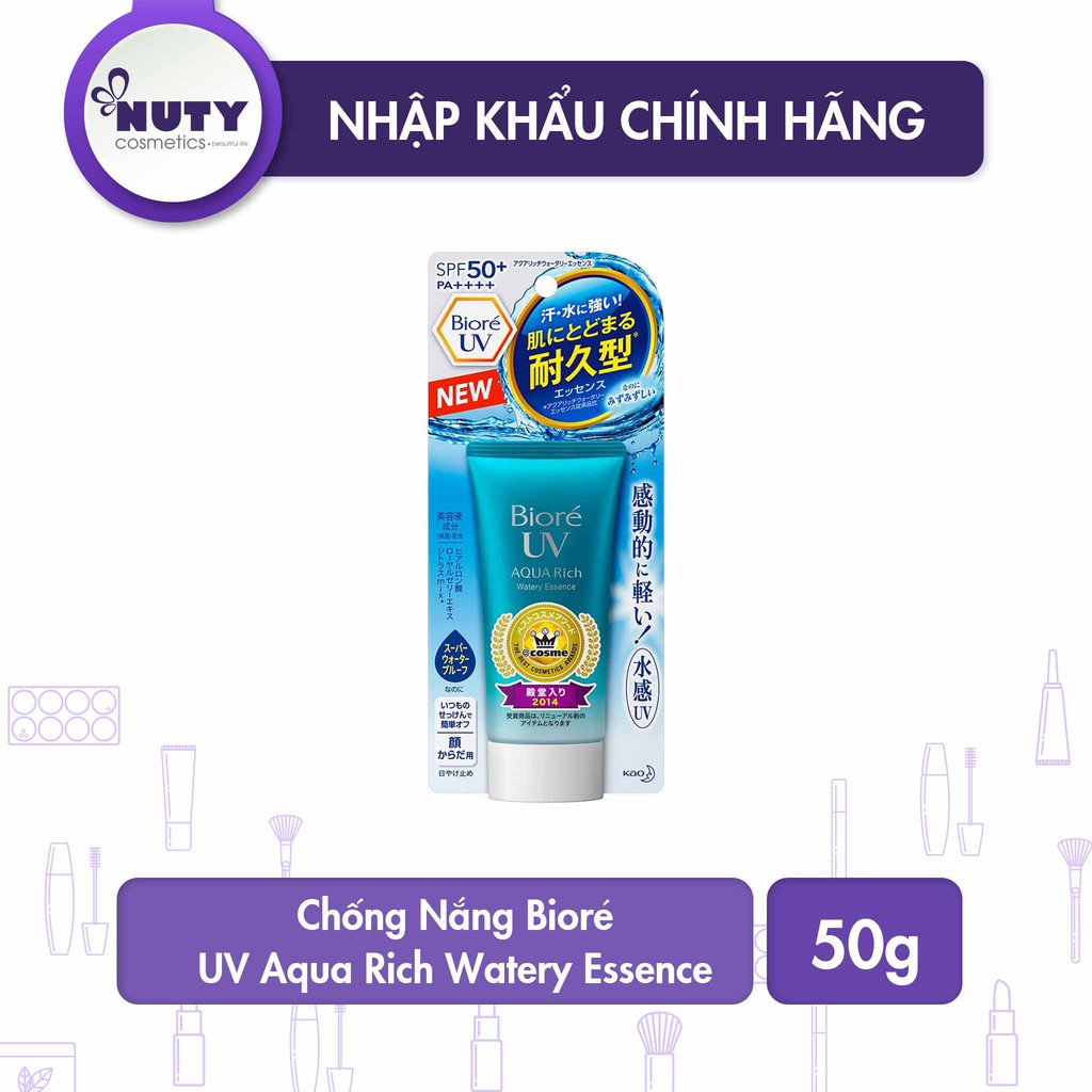 Kem Chống Nắng Biore UV Aqua Rich Watery Essence Water Base Sunscreen ...