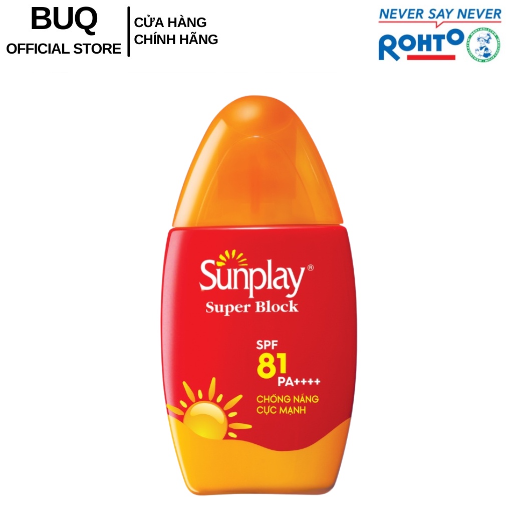 Kem Chống Nắng Cực Mạnh Sunplay Super Block Dạng Sữa Kháng Nước Tốt Spf ...
