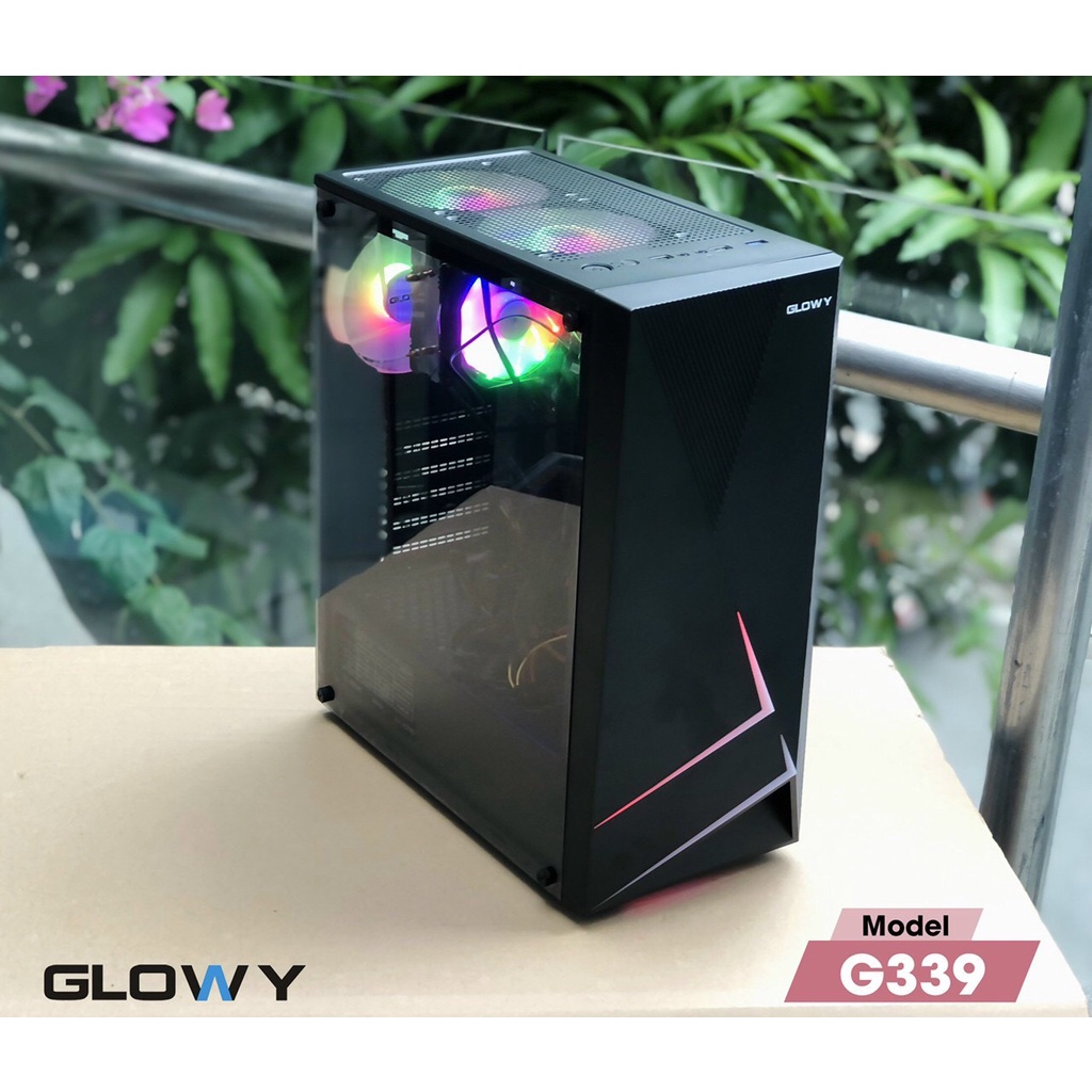 Vỏ case máy tính Gloway G083/G339 LED RGB | Shopee Việt Nam