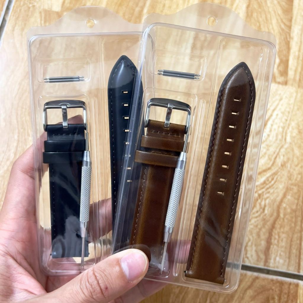 Dây Da Đồng Hồ Đeo Tay Chốt Gắn Thông Minh Cho Fossil, DW, Smartwatch ...
