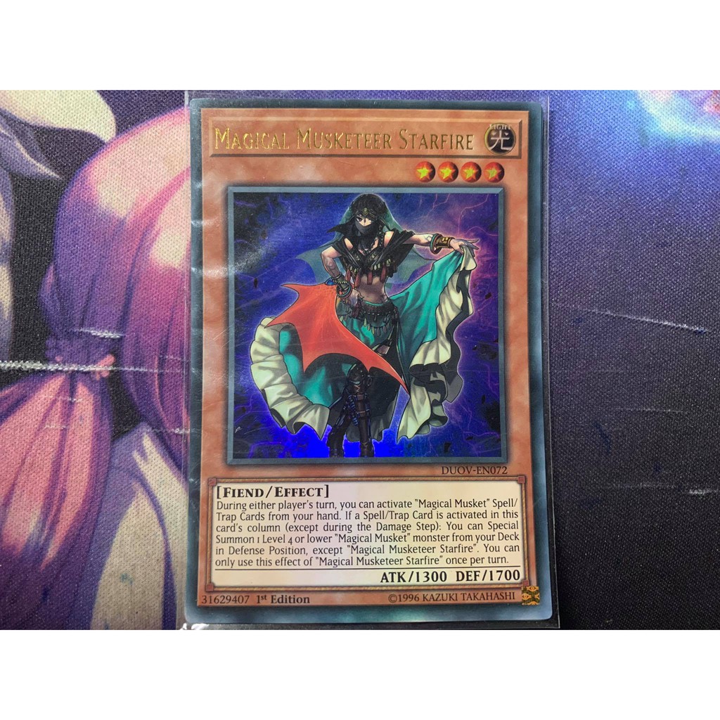 Thẻ Bài Yugioh Chính Hãng Magical Musketeer Starfire - DUOV-EN072 ...