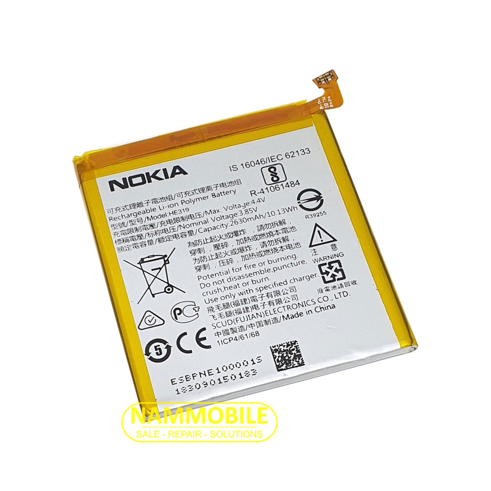 Pin Nokia 3 TA-1032 HE319 2630mAh Zin + Tặng Keo Dán Pin + FreeShip ...
