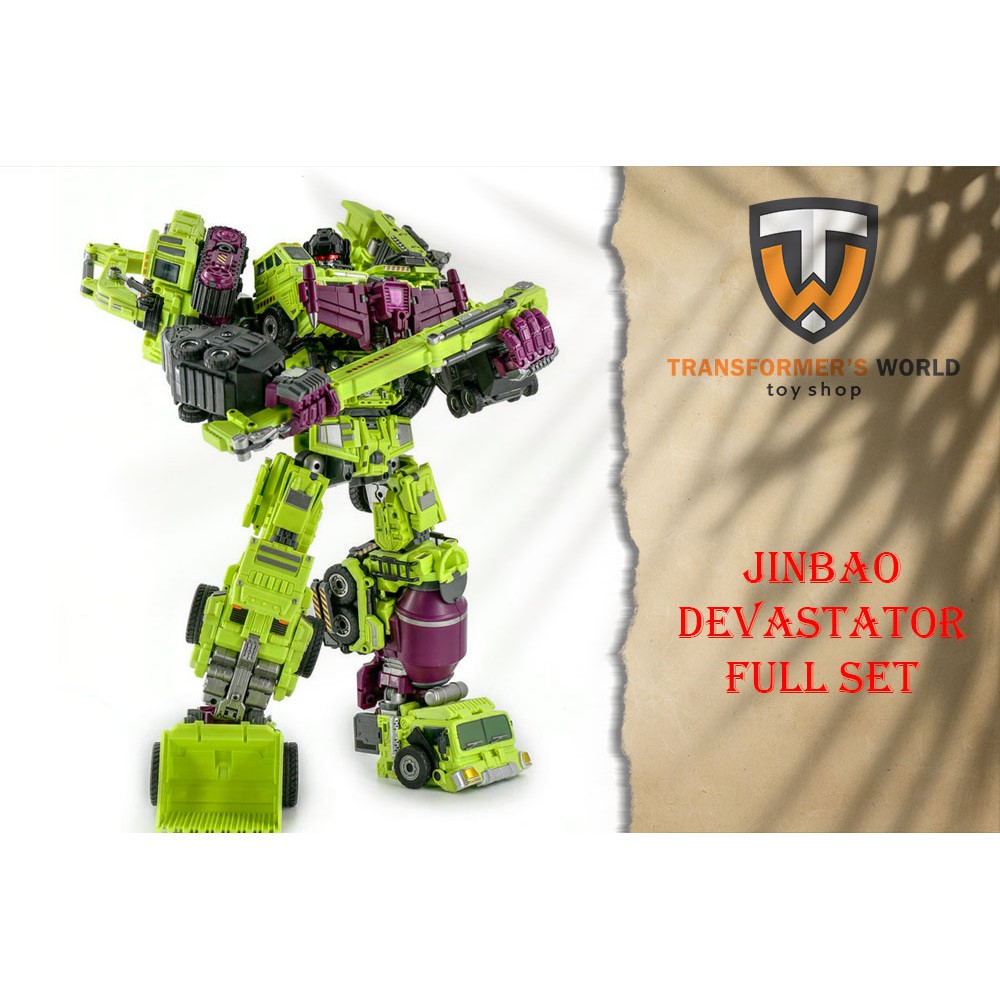 Mô hình JinBao Oversized KO Generation Toys Devastator | Shopee Việt Nam