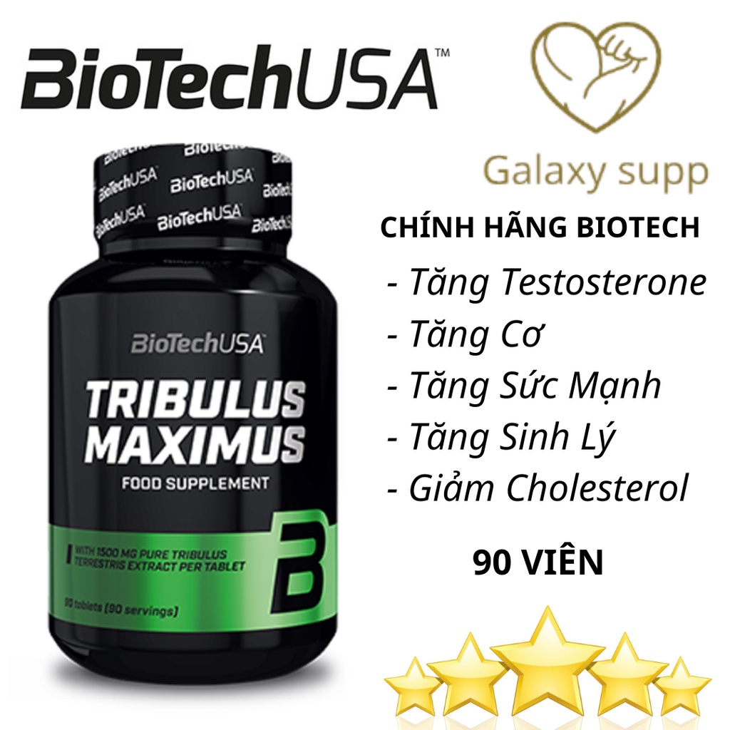 BiotechUSA Tribulus Maximus - Tăng Testosterone Tăng Cơ Bắp Tăng Sức ...