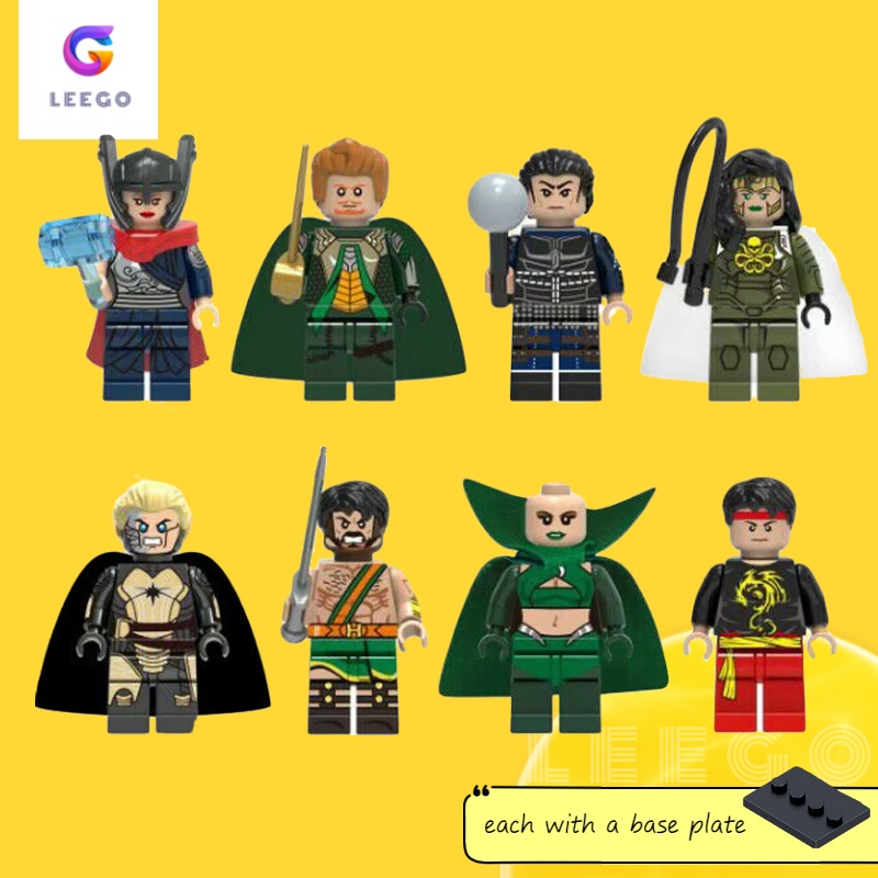 Mô Hình Lego Nhân Vật Siêu Anh Hùng Marvel jane foster malekith fandral ...