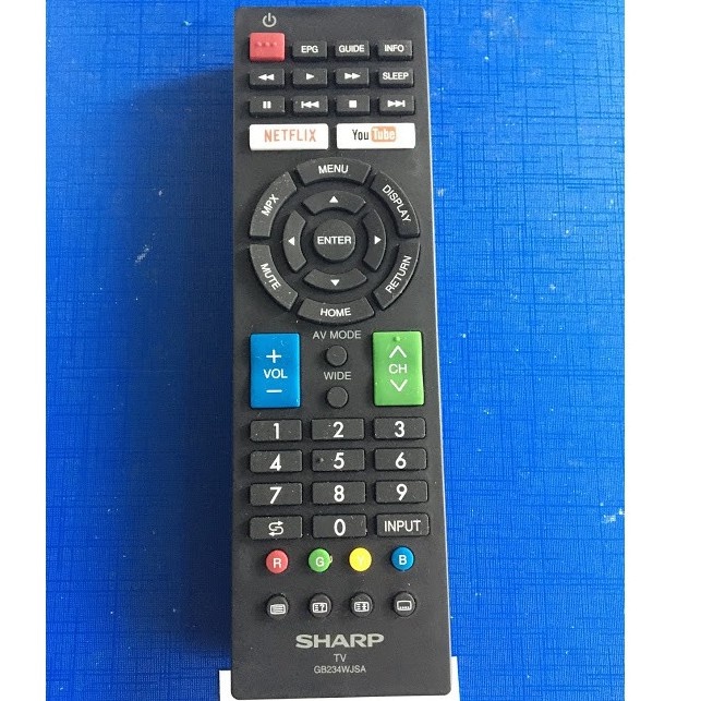 REMOTE ĐIỀU KHIỂN TIVI SHARP (HÀNG LOẠI TỐT) | Shopee Việt Nam