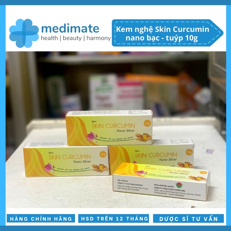 Kem bôi Skin Curcumin mờ sẹo, giảm thâm (tuýp 10g) | Shopee Việt Nam