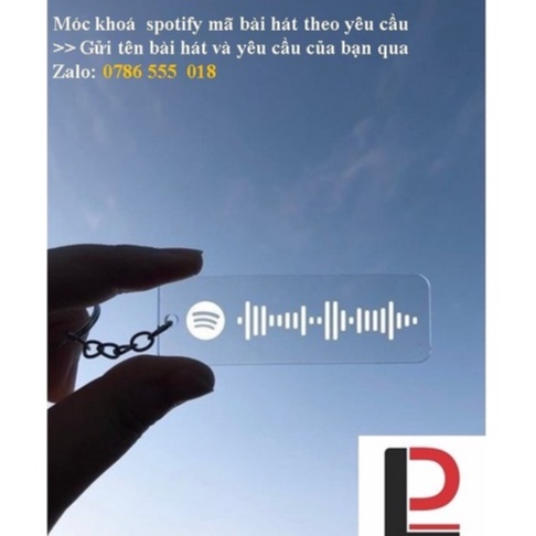 Móc khoá spotify mã QR yêu cầu | Shopee Việt Nam
