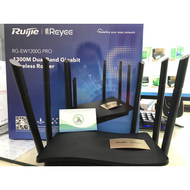 Bộ phát wifi ruijie rg- ew1200g pro & ew300 pro ew300N ew1300G 6 ,4 ,2 ...