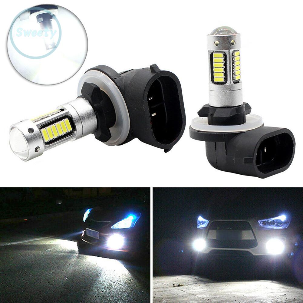 2 đèn pha led h27 881 30w 1800lm drl 4014 30smd 6000k | Shopee Việt Nam