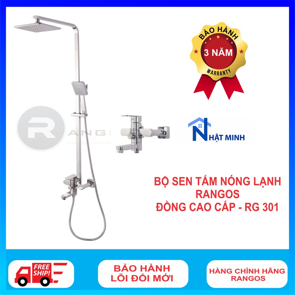 Bộ sen cây tắm đứng cao cấp Rangos RG-301 | Shopee Việt Nam