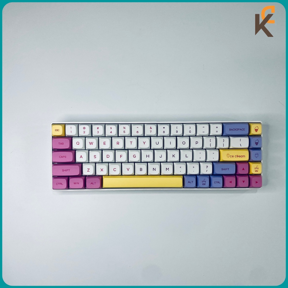 Keycap PBT XDA OEM Cherry Iceberg/Corgi/Matcha/Plastic Nút Bàn Phím Cho Bàn Phím Cơ | Shopee ...