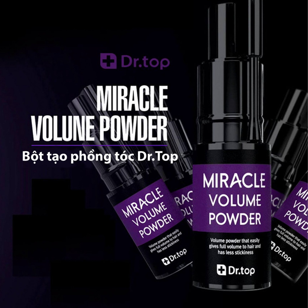 Bột xịt làm phồng tóc Dr.Top Miracle Volume Powder | Shopee Việt Nam