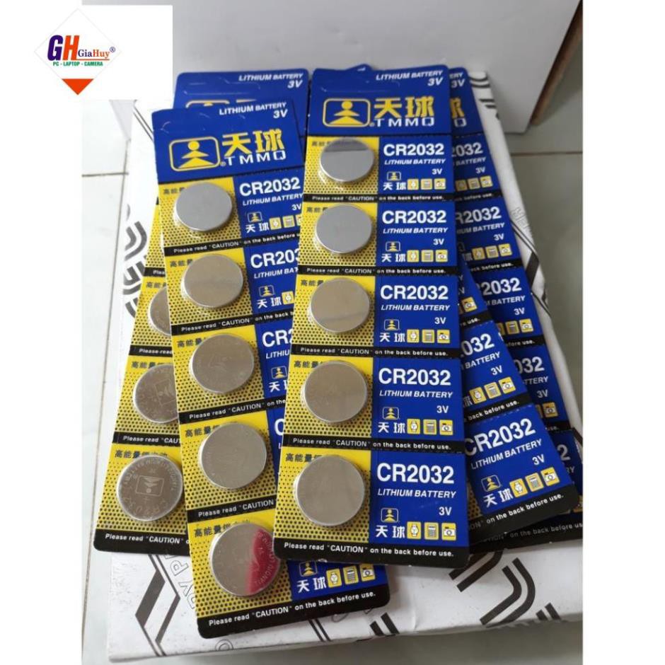 PIN CMOS CR-2032 LITHIUM BATTERY 3V (1 VĨ 5 VIÊN) | Shopee Việt Nam