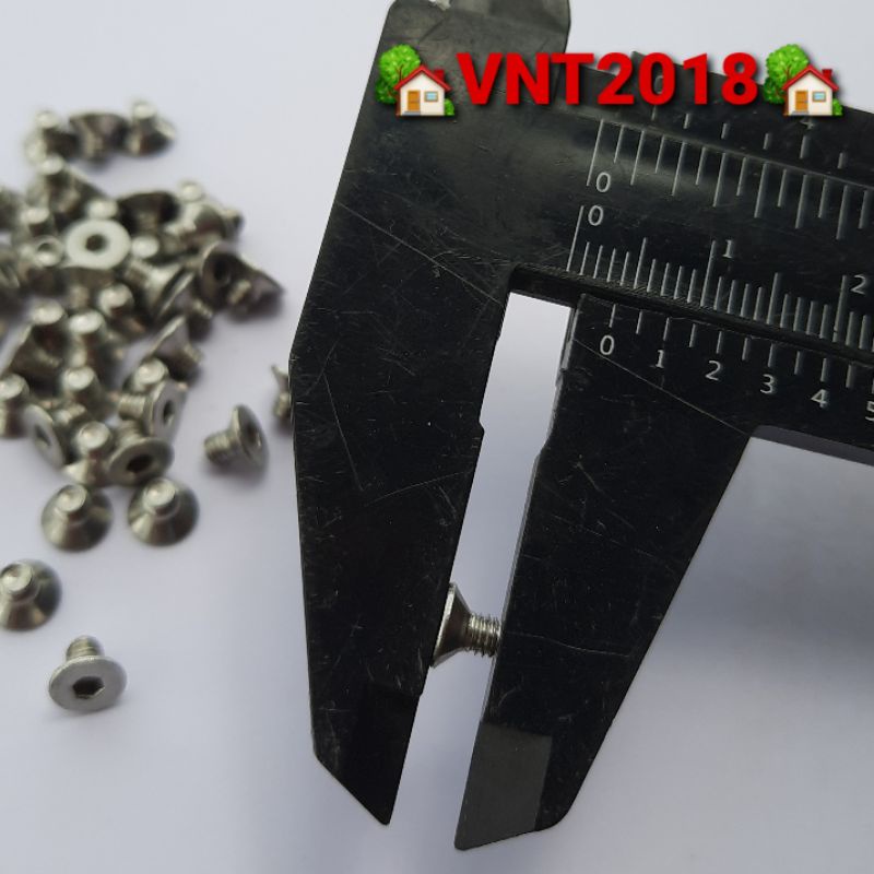 Bulông M3 inox lục giác chìm đầu côn | Shopee Việt Nam