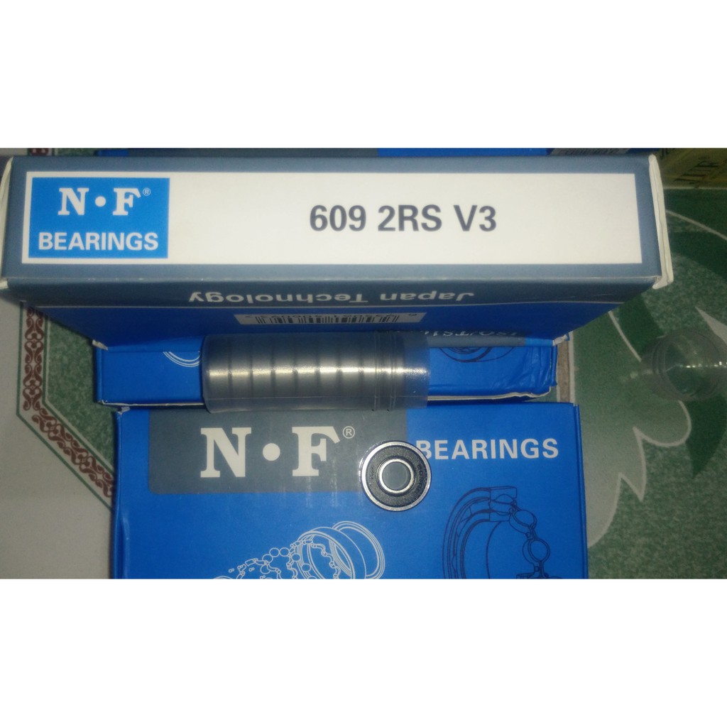Bộ 10 cái ổ bi - Bạc đạn N.F 609 2RS V3 | Shopee Việt Nam