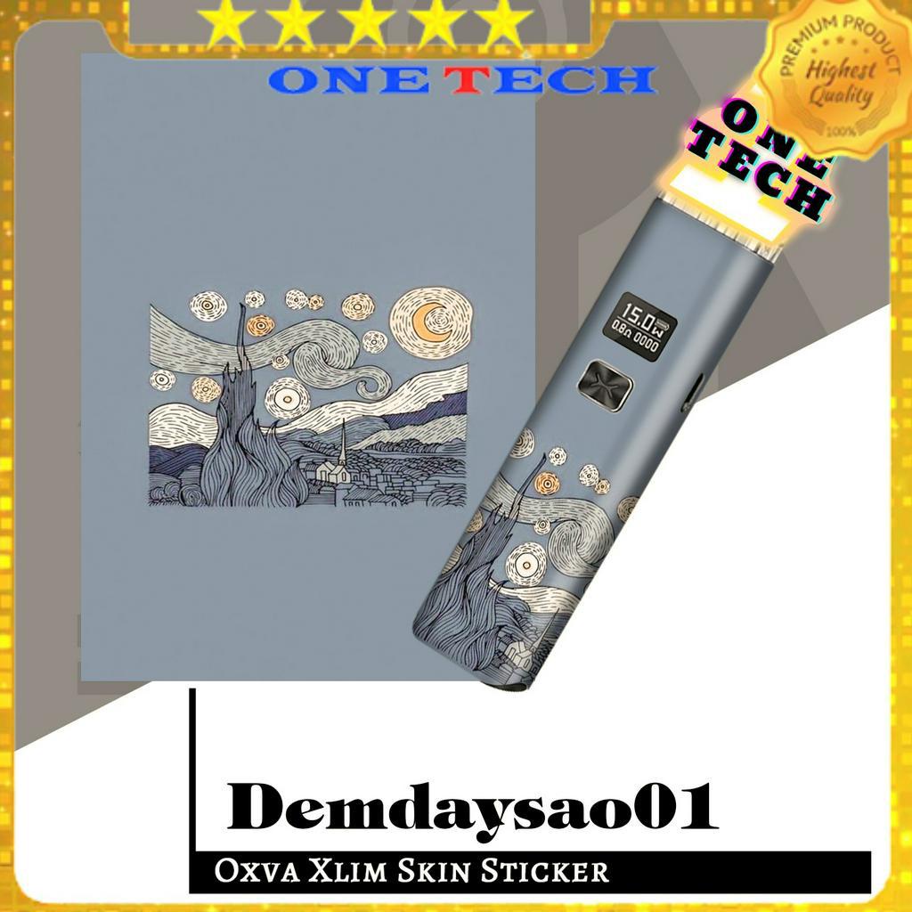 Miếng dán Skin demdaysao kim tuyến cho X.lim V2, rill X, SE, Favostix ...