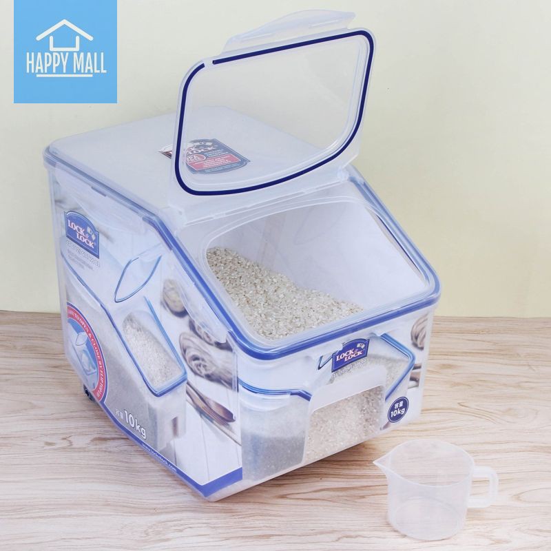 Thùng đựng gạo Lock&Lock Special 5L HPL700 - 10Kg HPL510 Happy Mall | Shopee Việt Nam