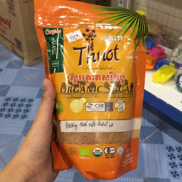 Đường thốt nốt hữu cơ Thnot | Shopee Việt Nam