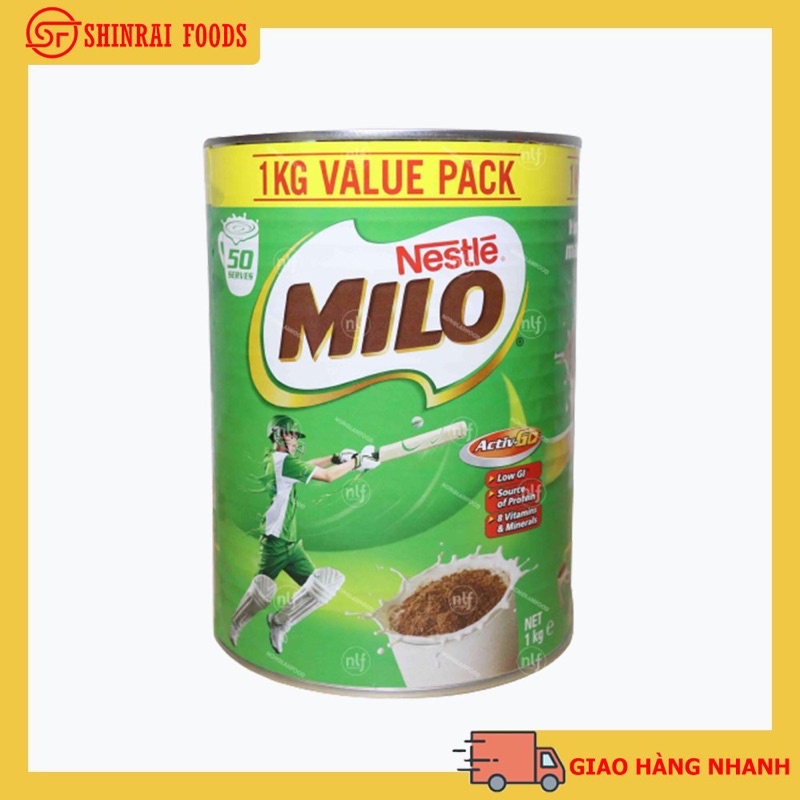 Sữa bột Nestle Milo Úc 1kg (hôp 1kg) | Shopee Việt Nam