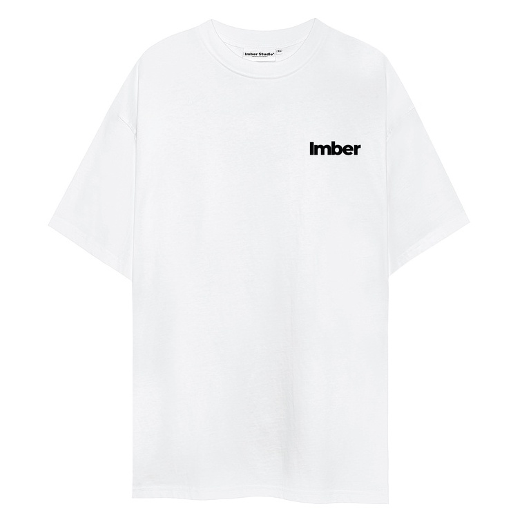 ÁO THUN IMBER LOGO SIGNATURE/ WHITE | Shopee Việt Nam