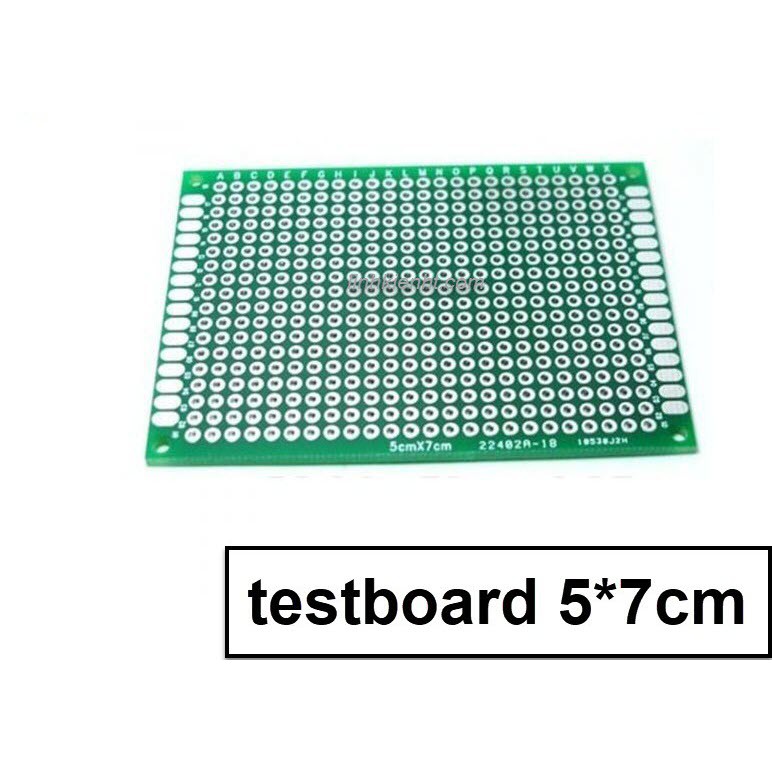 linh kiện Mạch testboard hàn thí nghiệm điện tử 5*7cm | Shopee Việt Nam