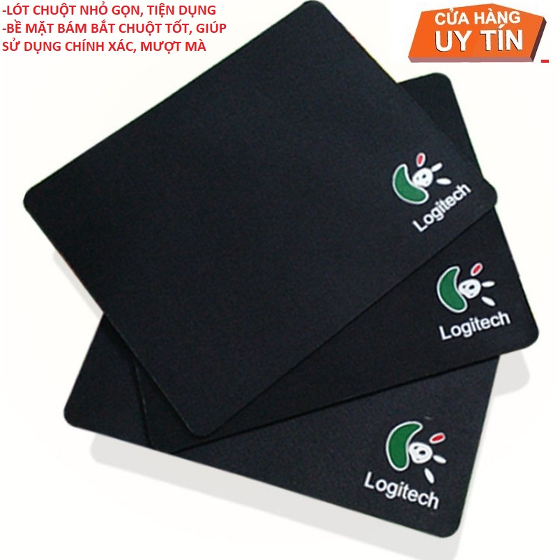 Miếng lót chuột Logitech , bàn di chuột Logitech chống trượt, di chuyển ...