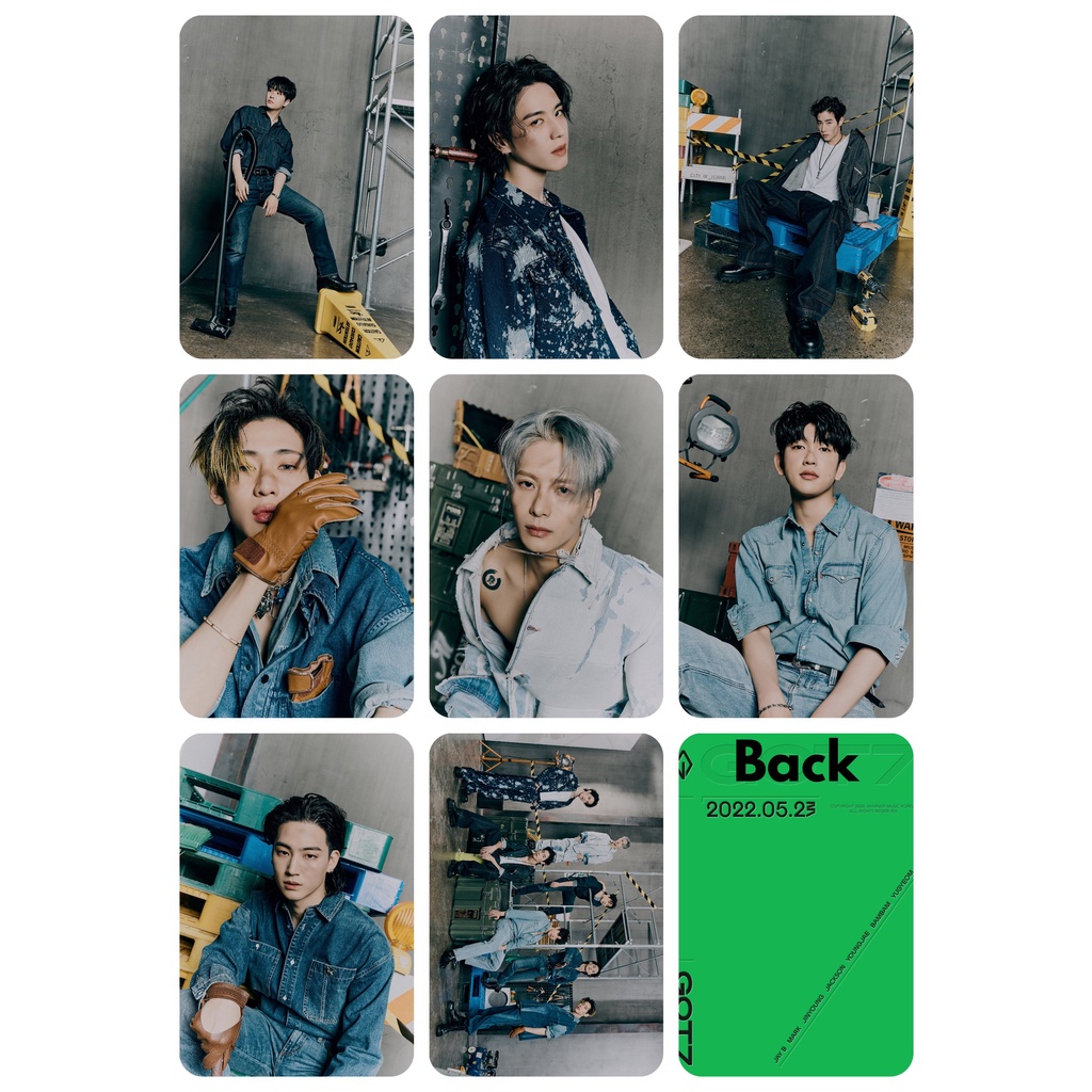 Set 8 card giấy bo góc ảnh nhóm GOT7 - GOT7 có nhiều mẫu chọn | Shopee ...