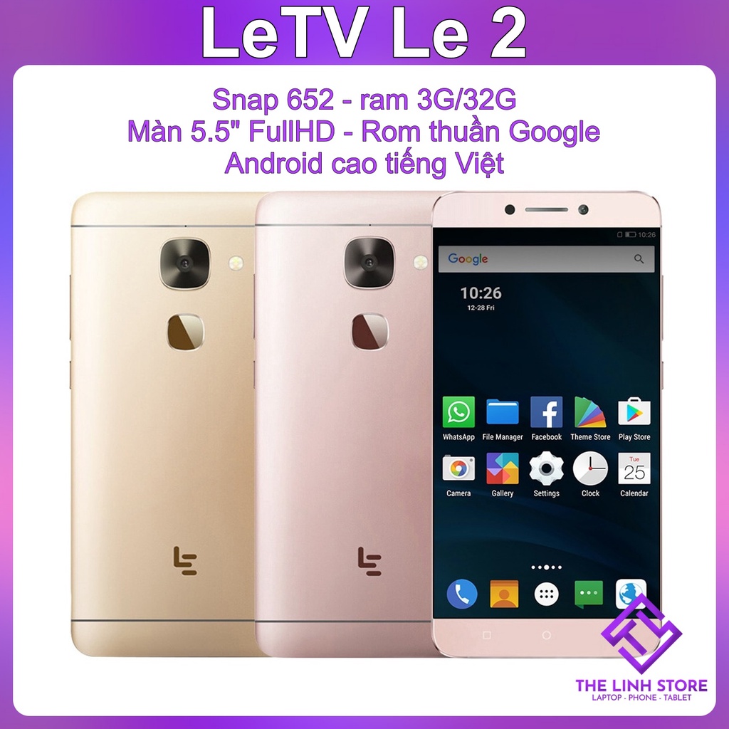 Điện thoại LeTV Le 2 bộ nhớ 32G - X520 X620 Màn 5.5 inch | Shopee Việt Nam
