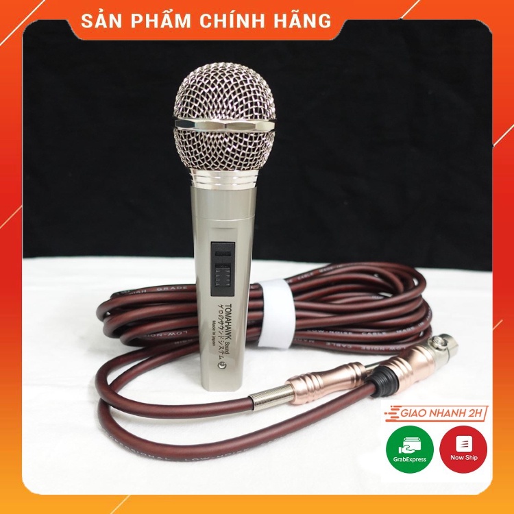 Mic Karaoke Có Dây TOMAHAWK. Micro Karaoke Tomahawk Made In Japan Độ ...