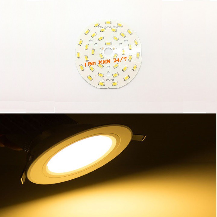 Nhân Led Chip Led 18W 24V Sáng Ấm Đường Kính 85mm | Shopee Việt Nam