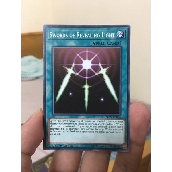 Thẻ bài Yugioh Swords of Revealing Light | Shopee Việt Nam