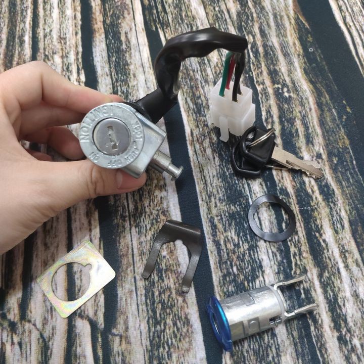 Khóa điện xe Dream II - Bộ ổ khóa xe Honda Dream II - B2755 | Shopee ...