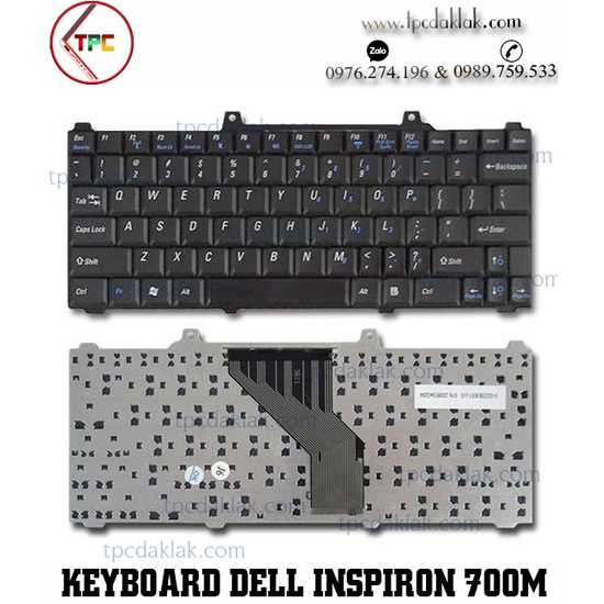 Bàn phím Laptop Dell Inspiron 710M, 700M, 720M, 730M, M700 | Linh Kiện ...