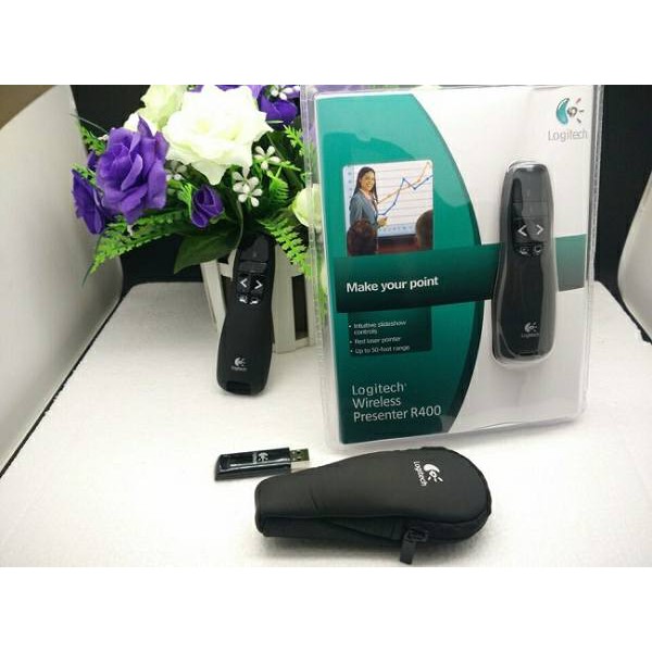 Bút trình chiếu Logitech R400 chính hãng | Shopee Việt Nam