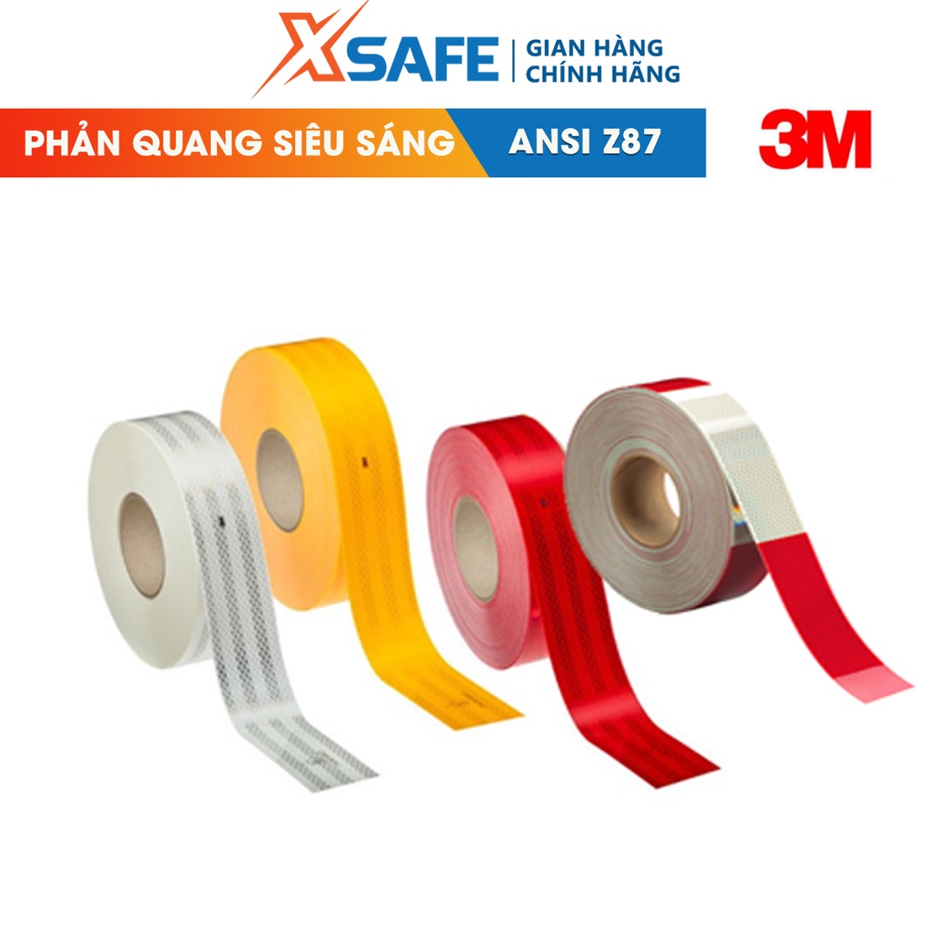 Decal phản quang 3M Băng keo phản quang 3M 983 (2 dây 5cmx45cm) chính ...