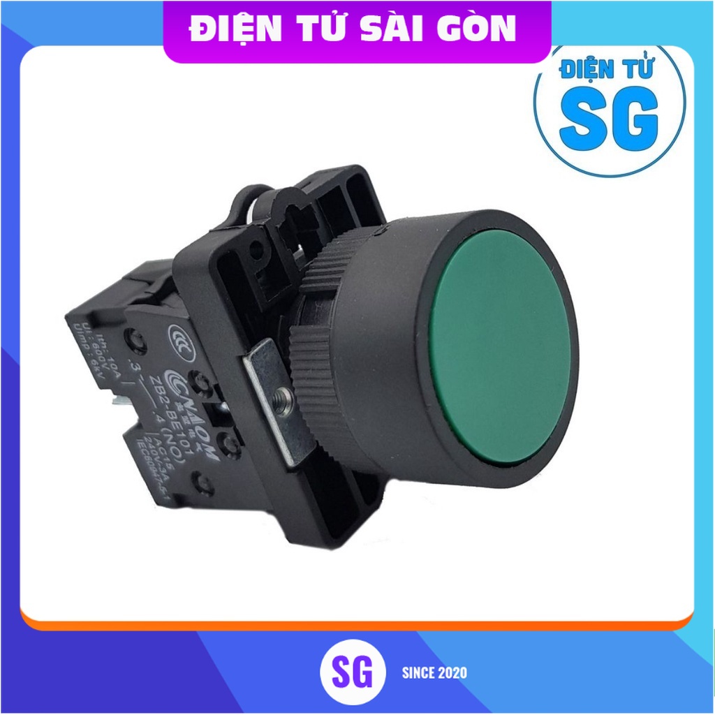 Nút nhấn XB2-EA31 ZB2-BE101 thường mở màu xanh | Shopee Việt Nam