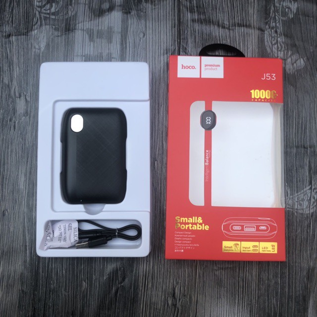 Pin sạc dự phòng 10000mAh Hoco J53 hàng chính hãng | Shopee Việt Nam