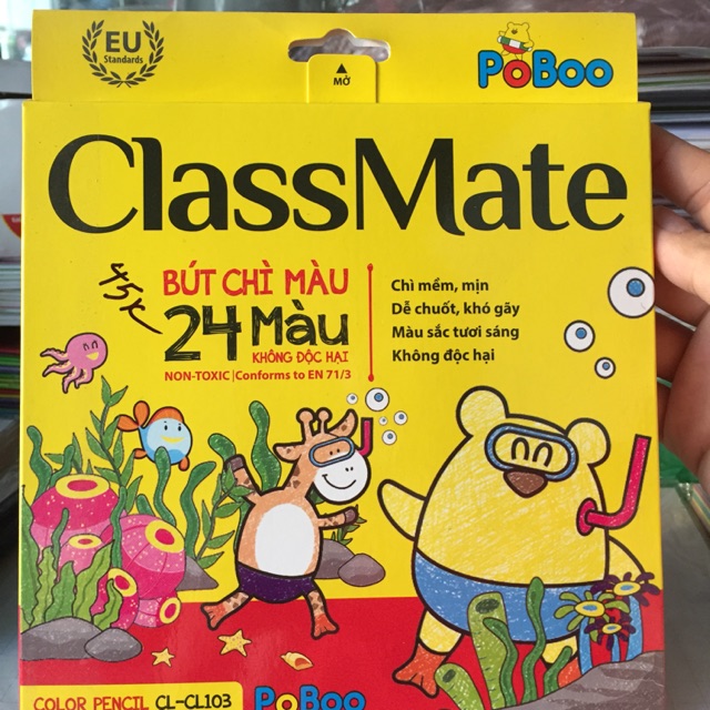 Bút Chì Class Mate 24 Màu | Shopee Việt Nam