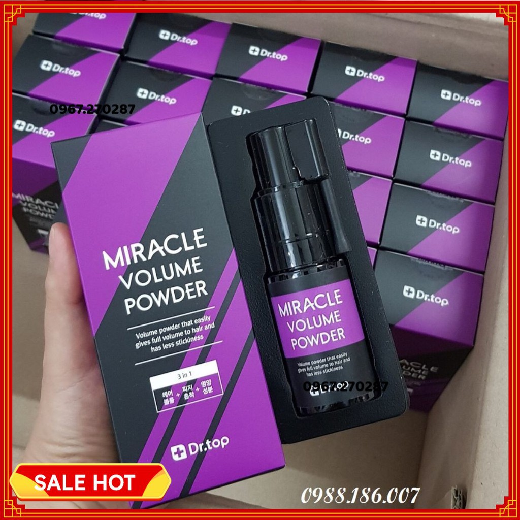 [Giá tốt] Xịt phồng tóc Dr.Top Miracle Volume Powder Hàn Quốc - Chính ...