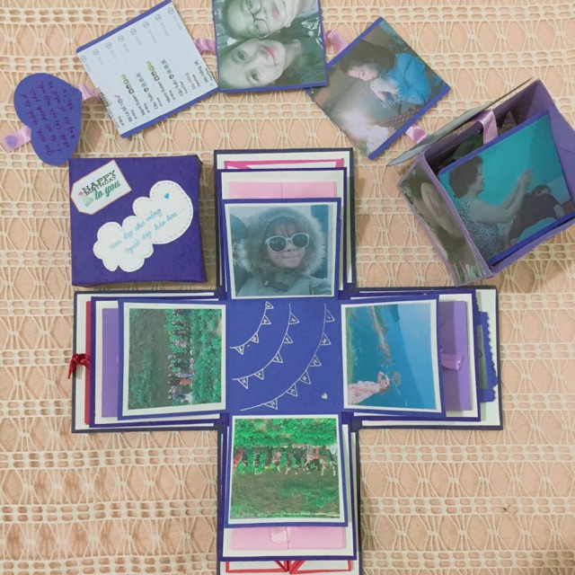 EXPLODING BOX ( free in ảnh, trước khi ord inbox trước ) | Shopee Việt Nam