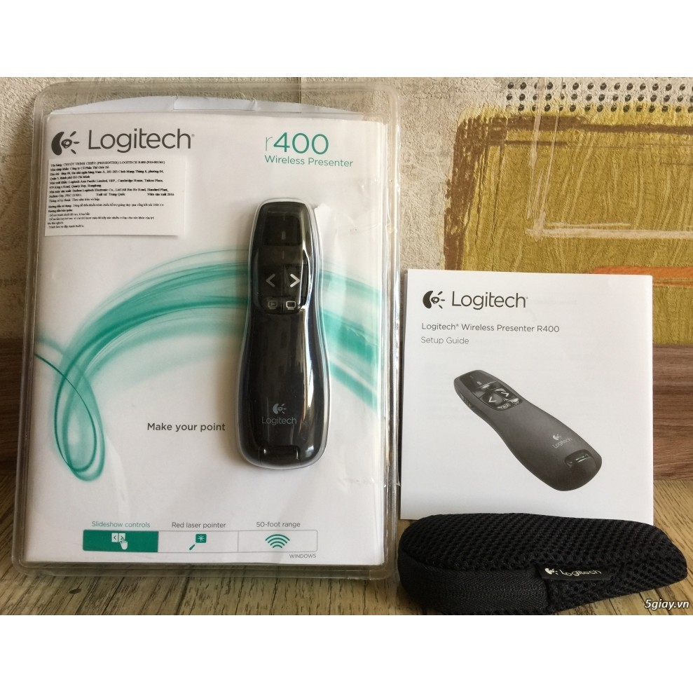 Bút trình chiếu Logitech R400 (BH 12T) | Shopee Việt Nam