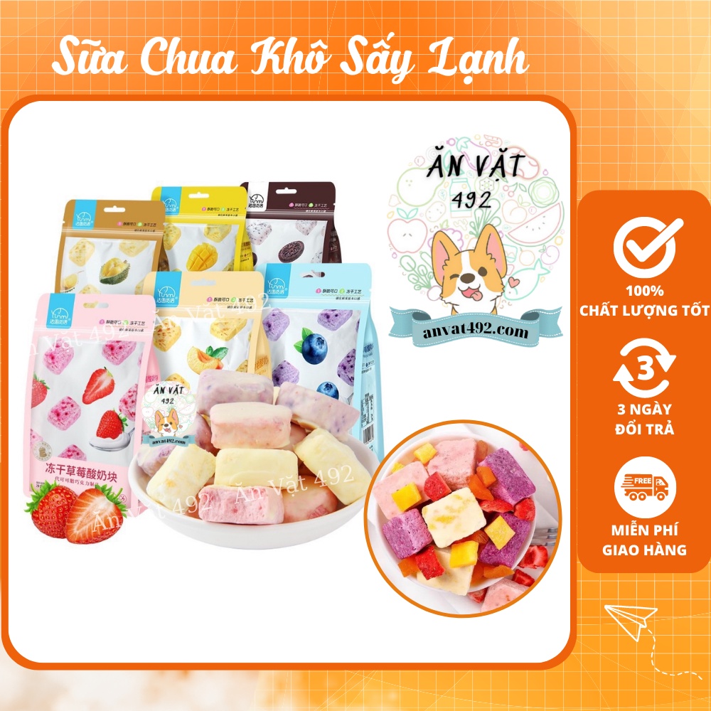 Sữa Chua Khô Sấy Lạnh Trái Cây YUMI 45gr - Ăn Vặt 492 | Shopee Việt Nam